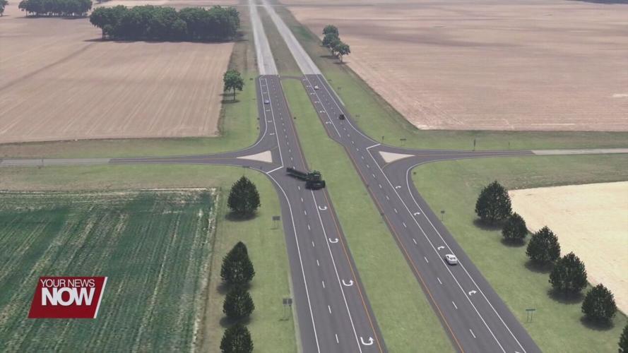 ODOT, Highway Patrol reveal new RCUT traffic pattern to U.S 30/Thayer ...