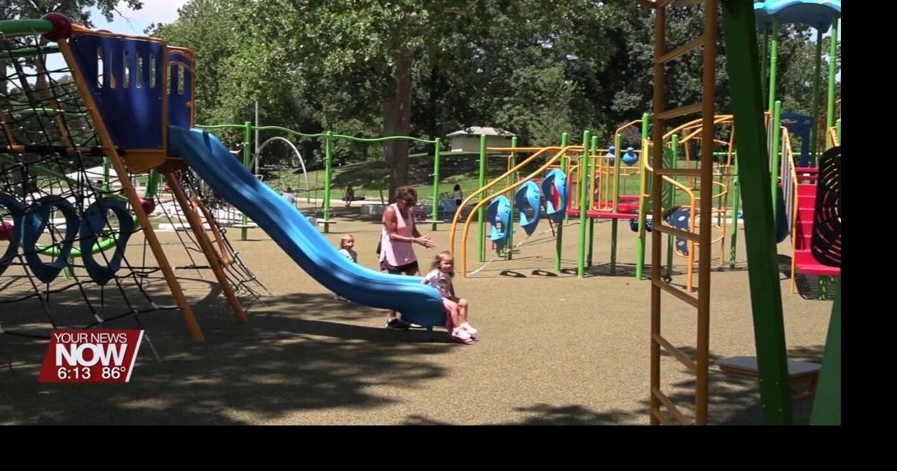 Playground in Faurot Park dedicated to the memory of Gloria Jean ...