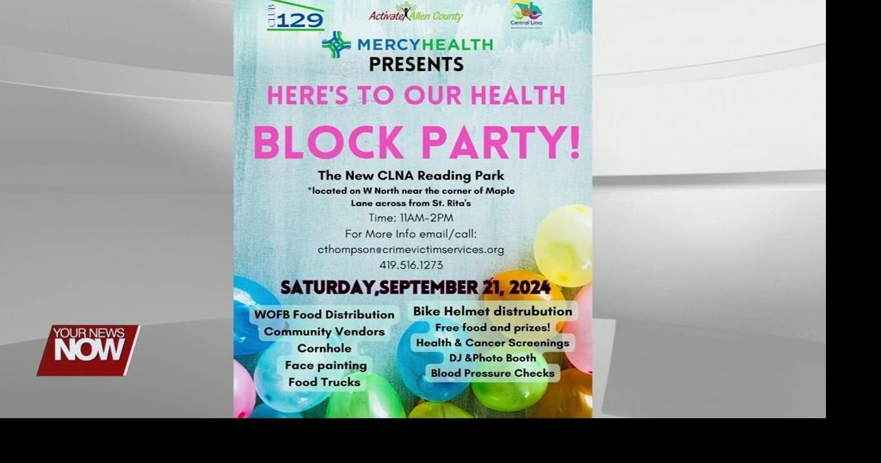 Mercy Health-St. Rita's Here's To Our Health Block Party ...