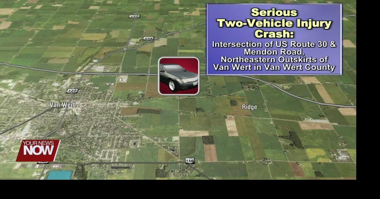 Van Wert Police cruiser involved in two-vehicle serious injury crash on ...