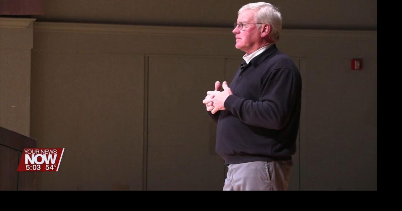 Jimmy Burrow talks to students about having a plan on and off the field ...