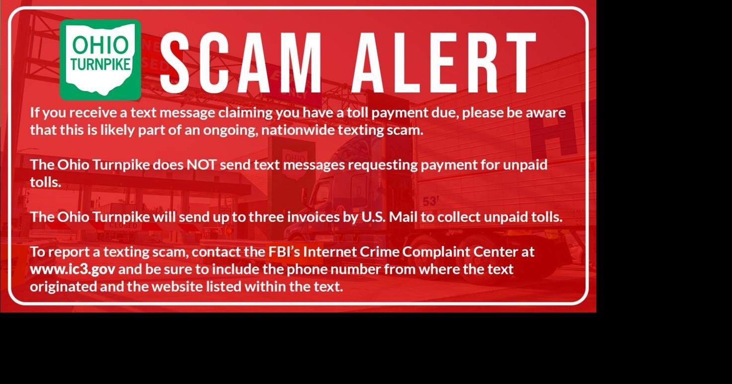 Ohio Turnpike warns of a resurgence in scam texts to pay tolls | News ...