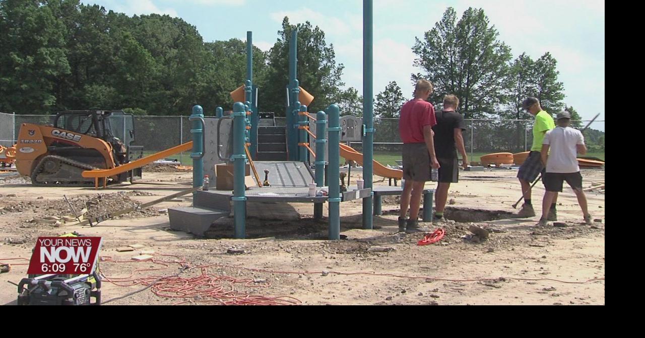 All ability playground begins construction in Allen County | News ...