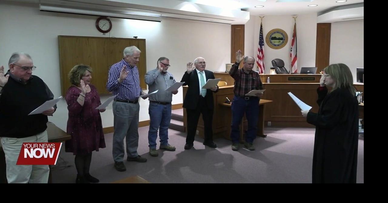 Judge Terri Kohlrieser swears in 10 newly elected township officials on ...