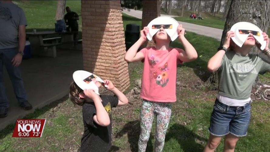 Families enjoy beautiful weather at Faurot Park as they take in solar ...