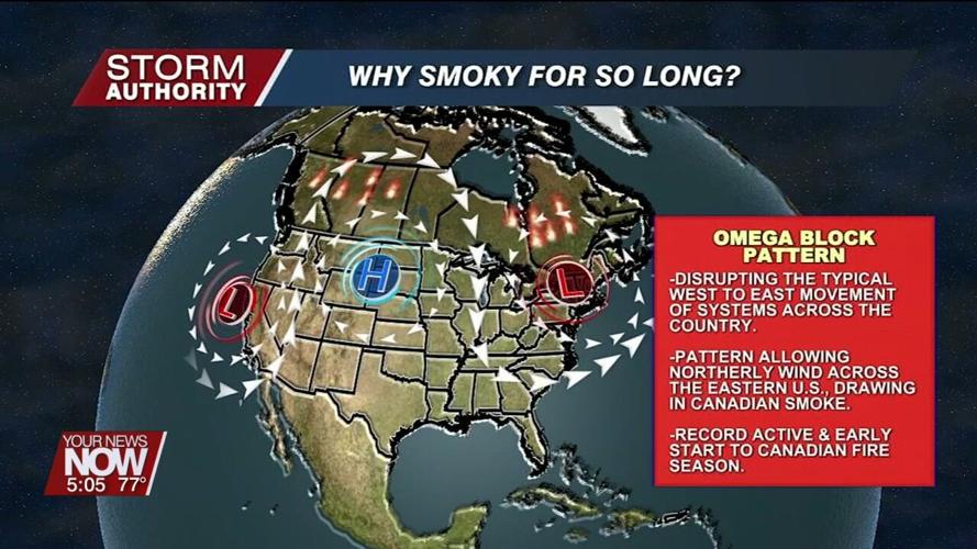 Meteorologist Nathan Kitchens discusses the Canadian wildfires and the ...