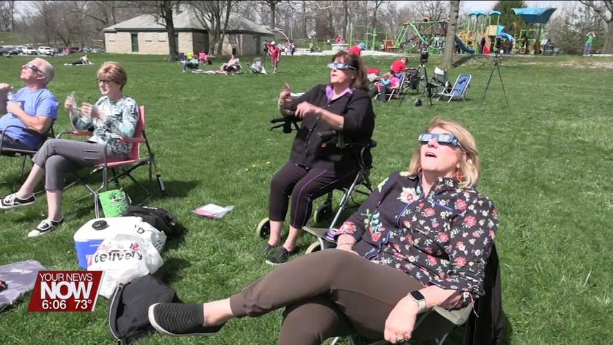 Families enjoy beautiful weather at Faurot Park as they take in solar ...