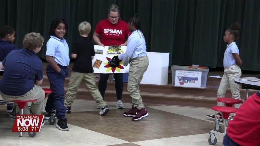 SESA teaches Unity Elementary students about animals and science | News ...