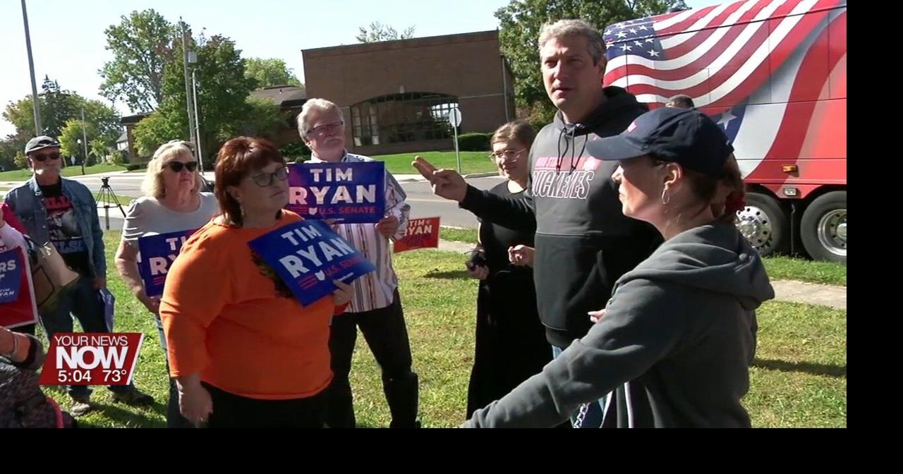 Democratic Senate candidate Tim Ryan connects with Lima voters | News ...