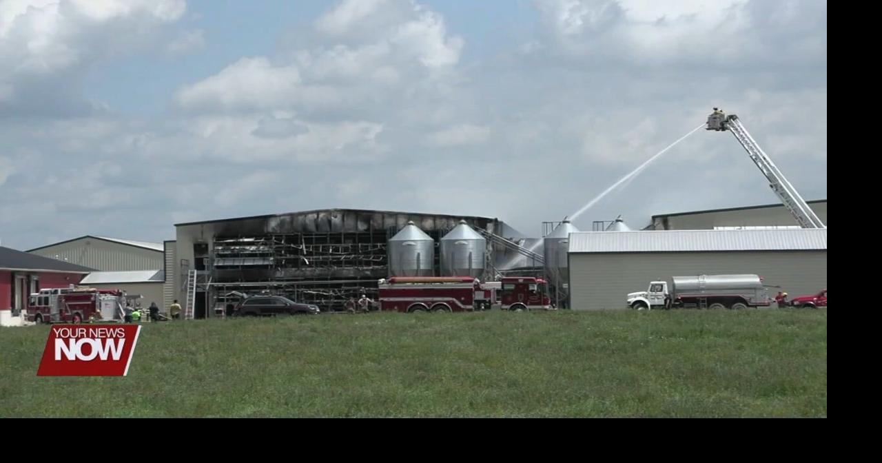 Multiple departments battle fire at chicken farm | News ...