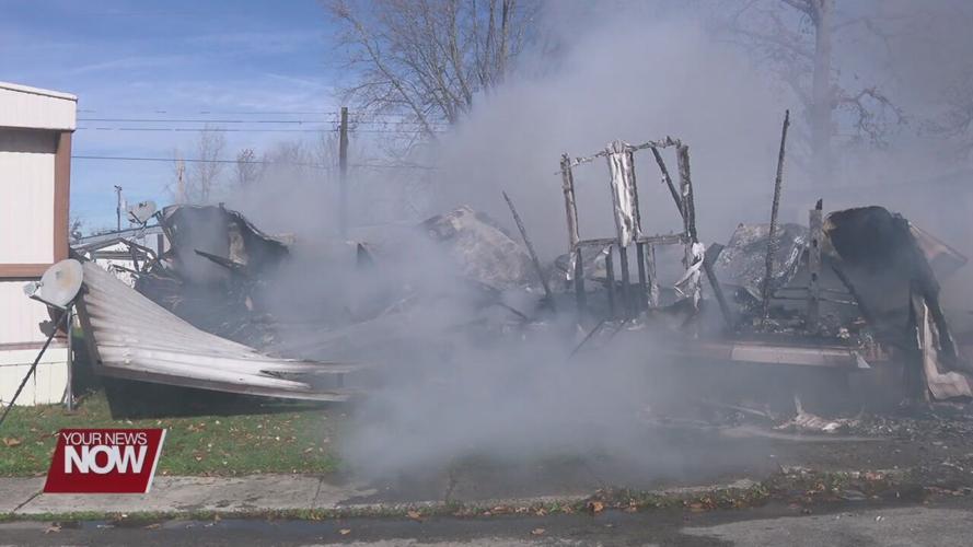 Fire in trailer park destroys two homes on Thursday | News ...