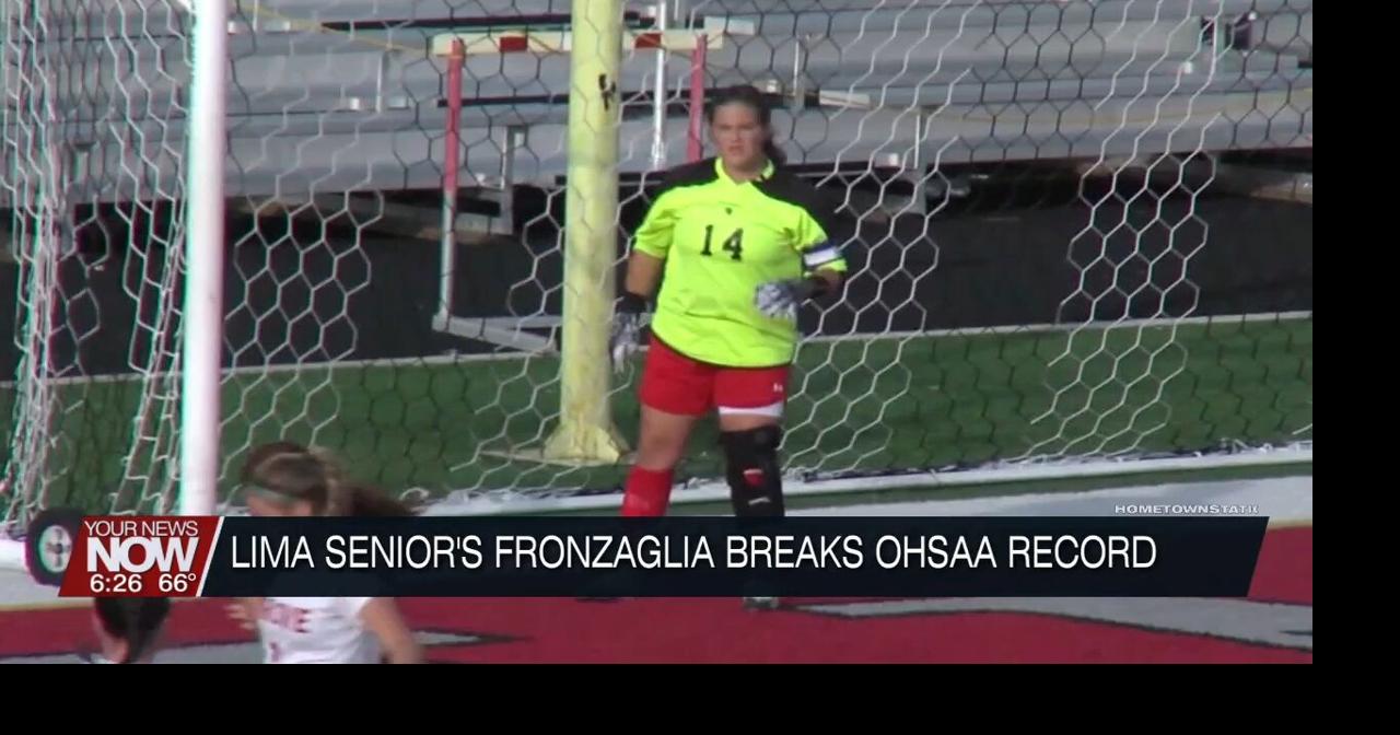 Lima Senior's Allison Fronzaglia Breaks OHSAA All-Time Saves Record ...