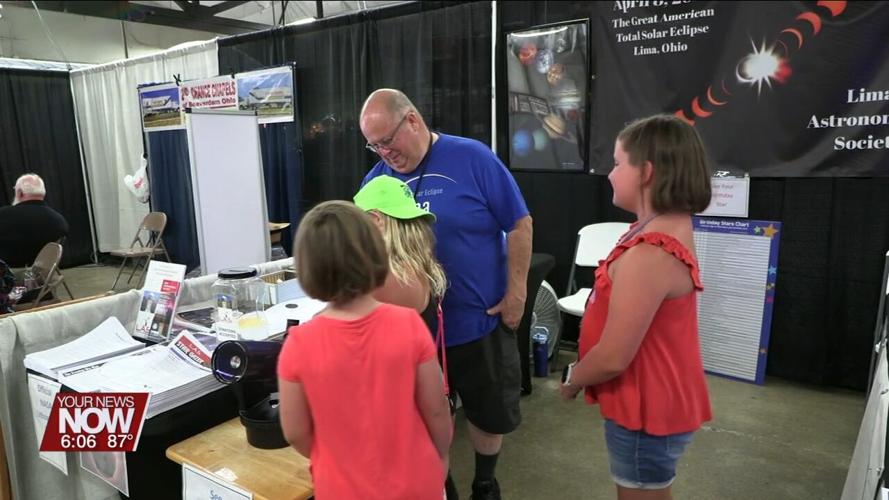 Lima Astronomical Society talking space and future eclipse with Allen ...