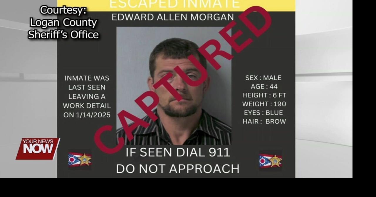 UPDATE: Escaped inmate from the Logan County Jail has been captured ...