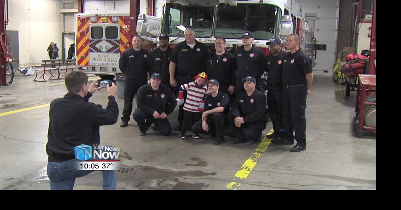 Lima Fire Department welcomes home Lima boy they rescued from fire ...