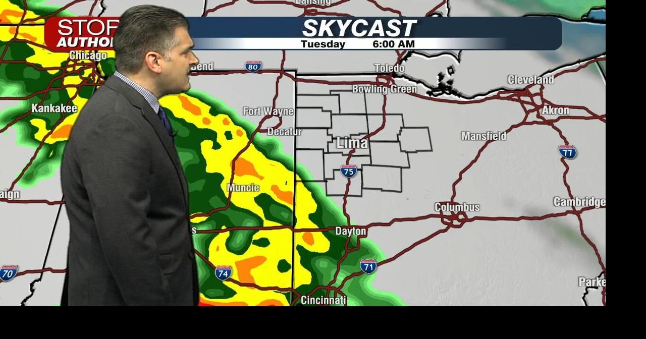 Chief Meteorologist Adam Musyt's Monday Evening Forecast ...