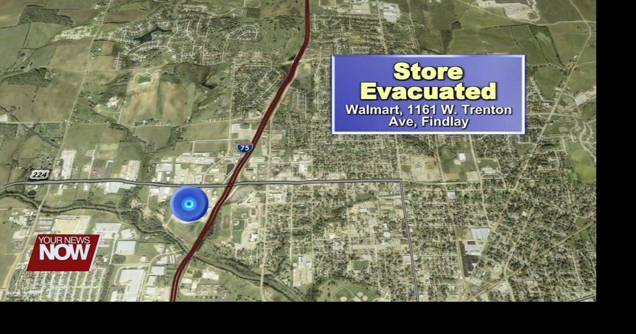 Threat causes Findlay Walmart to be temporarily evacuated on Thursday ...