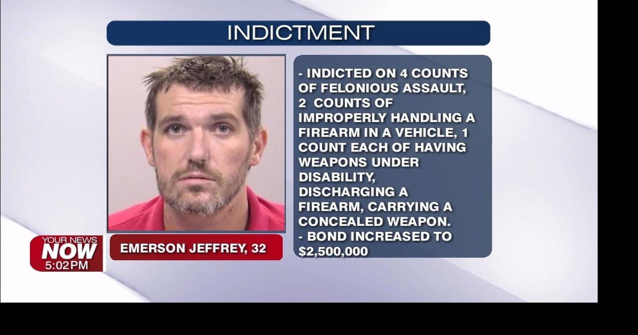 Emerson Jeffrey faces multiple charges in October 31st police shooting ...