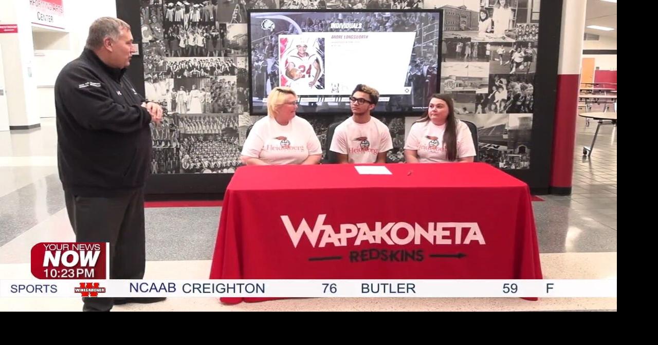 Wapakoneta’s Andre Longsworth signs to play football at Heidelberg ...