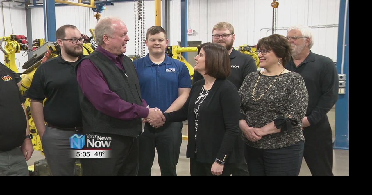 UNOH robotics receive second grant from PPG to boost the program | News ...