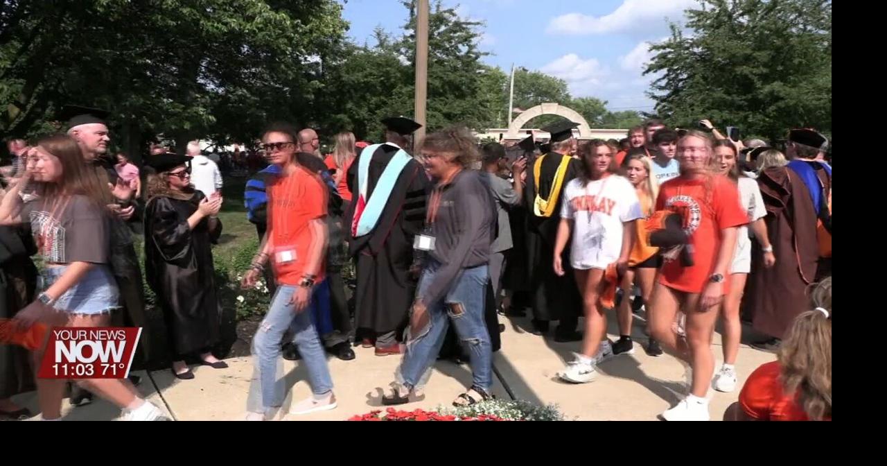 University of Findlay welcomes incoming freshmen at the 100th annual ...
