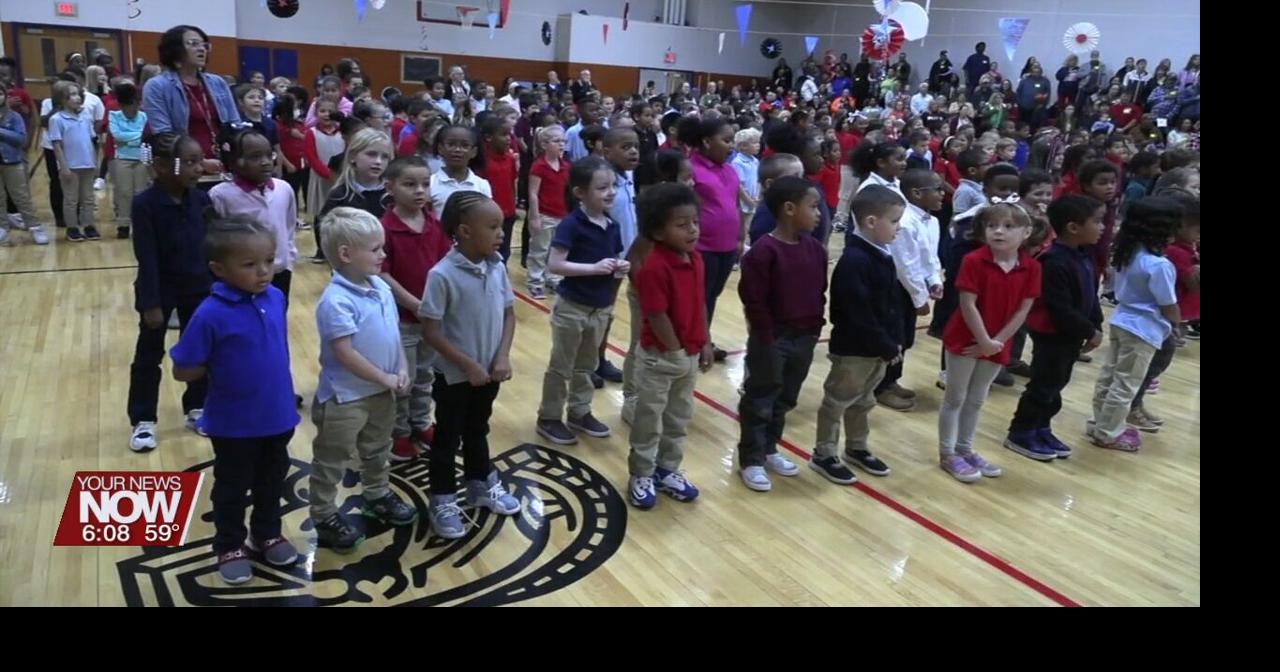 Heritage Elementary students learn about military service during ...