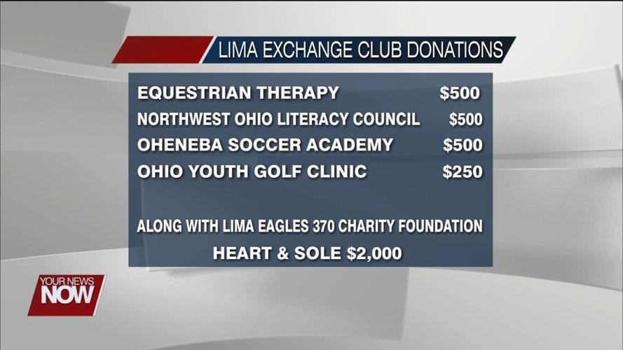 Lima Exchange Club donates to 12 area non-profits benefiting kids ...