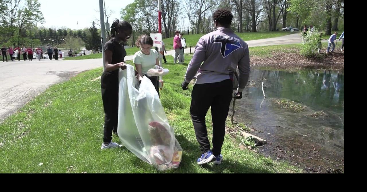 Lima Central Catholic students mark Earth Day with Faurot Park cleanup ...