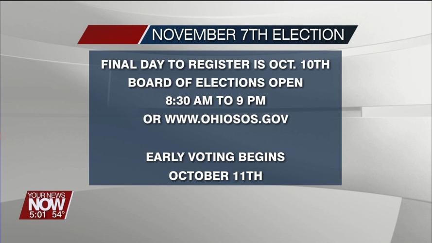 Important reminders for upcoming November 7th election | News ...