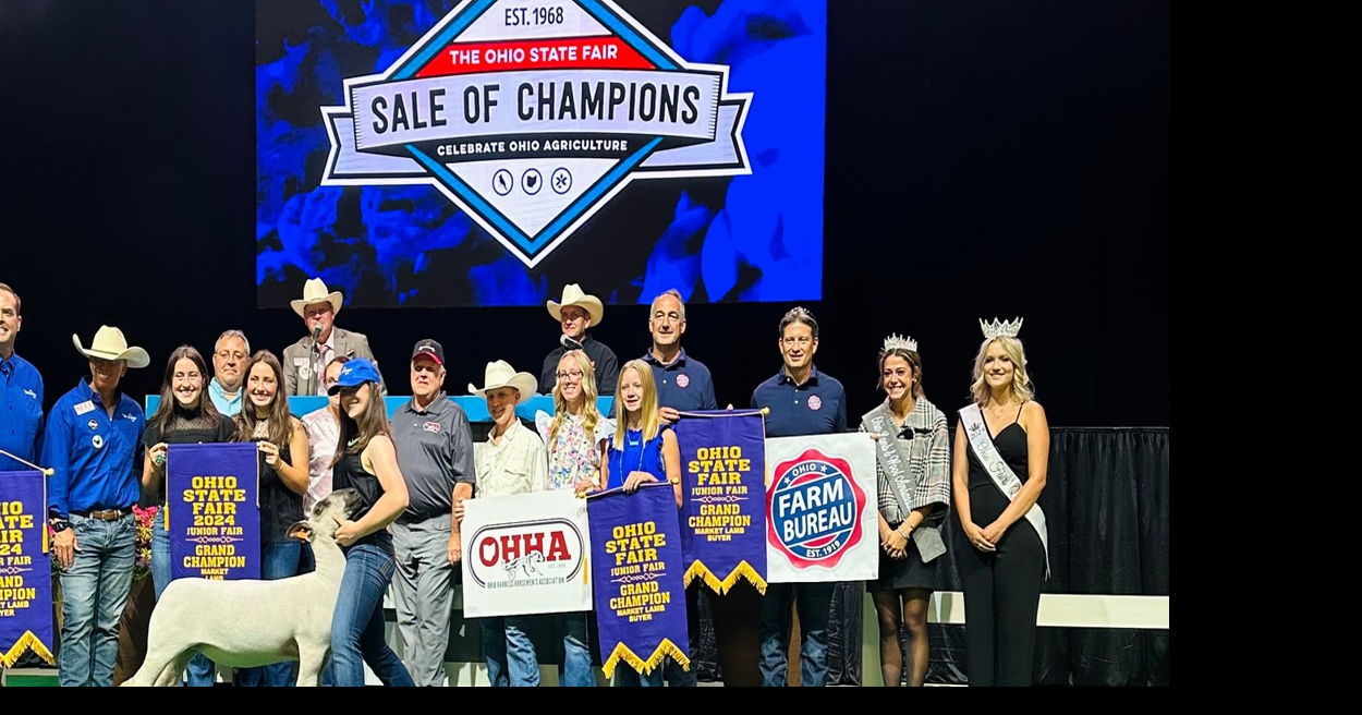 Local 4-H students sell big at Ohio State Fair Sale of Champions | News ...