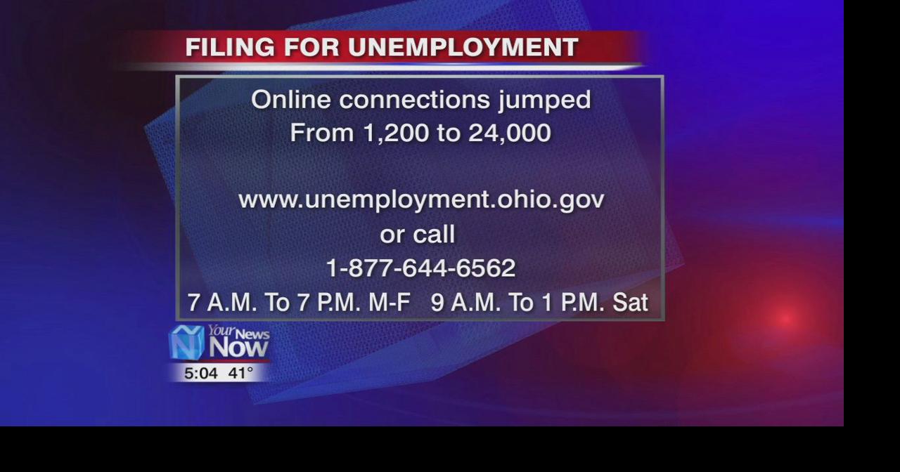 Ohio opening up more connections to help with filing for unemployment ...