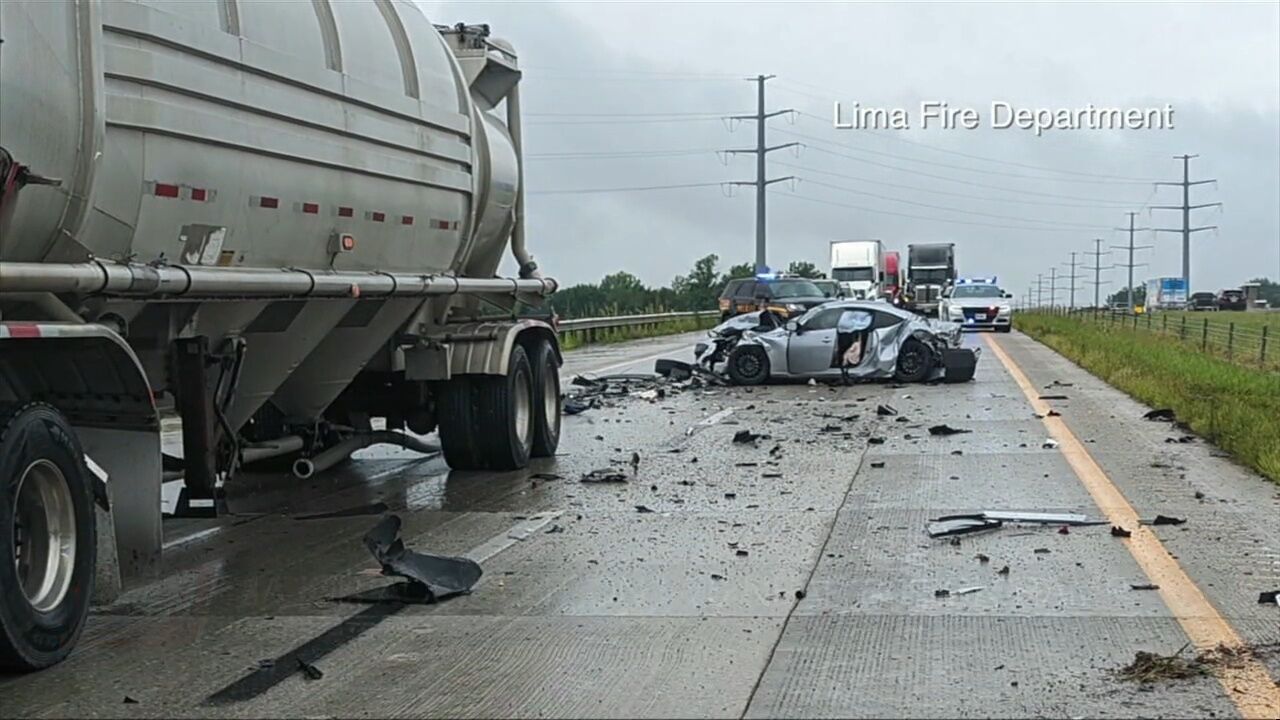 UPDATE - One dead, 21 injured after nine vehicle crash on I-75 in Lima ...