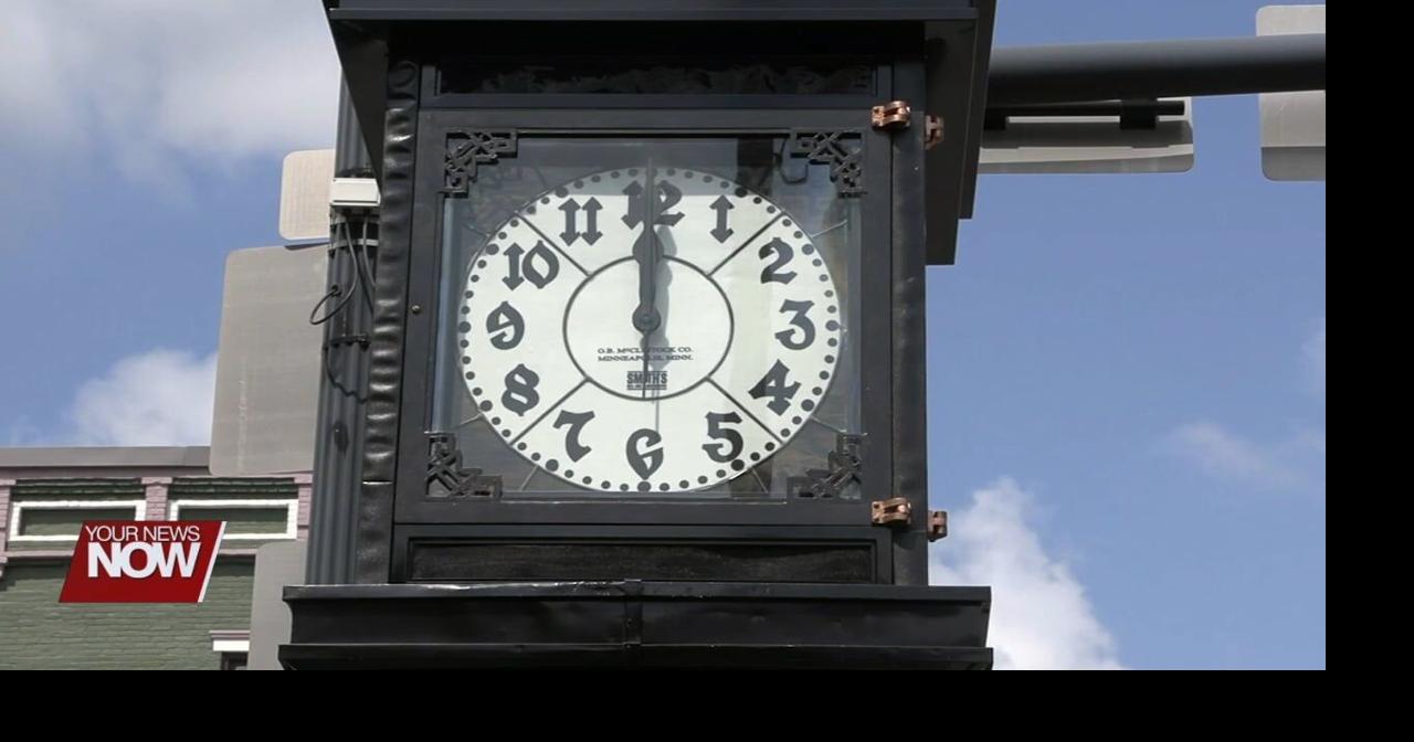 Van Wert community gathers downtown to witness unveiling of restored ...