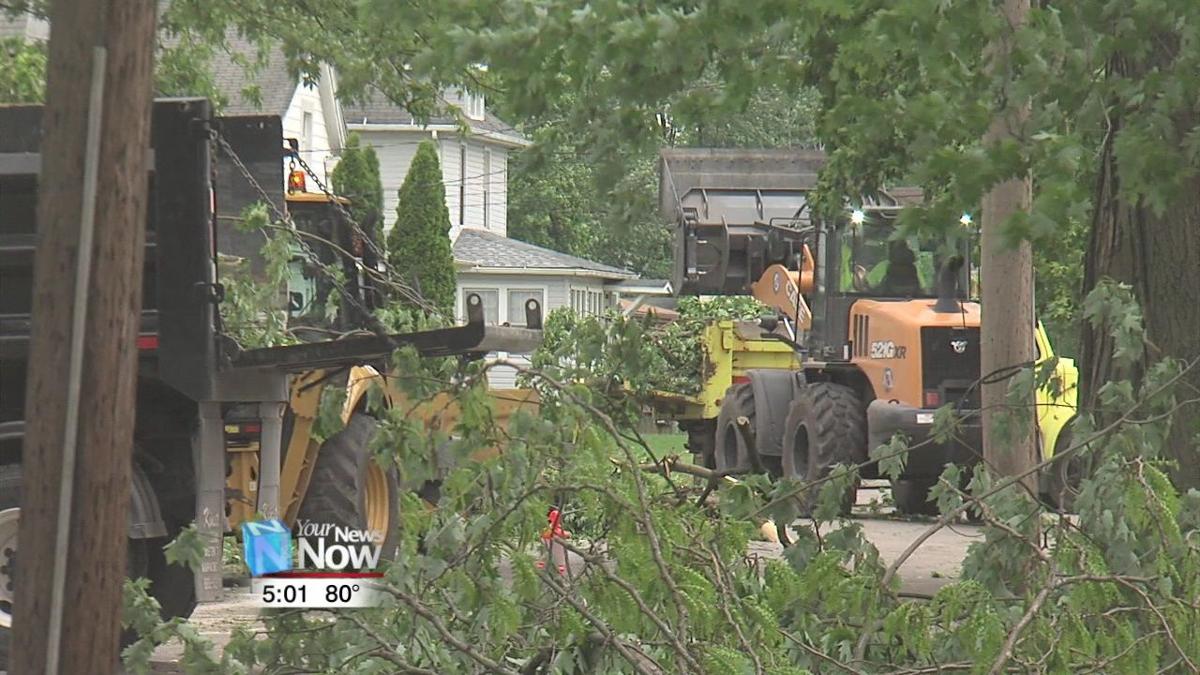 Microburst, gustnado cause damage to Van Wert city | News ...