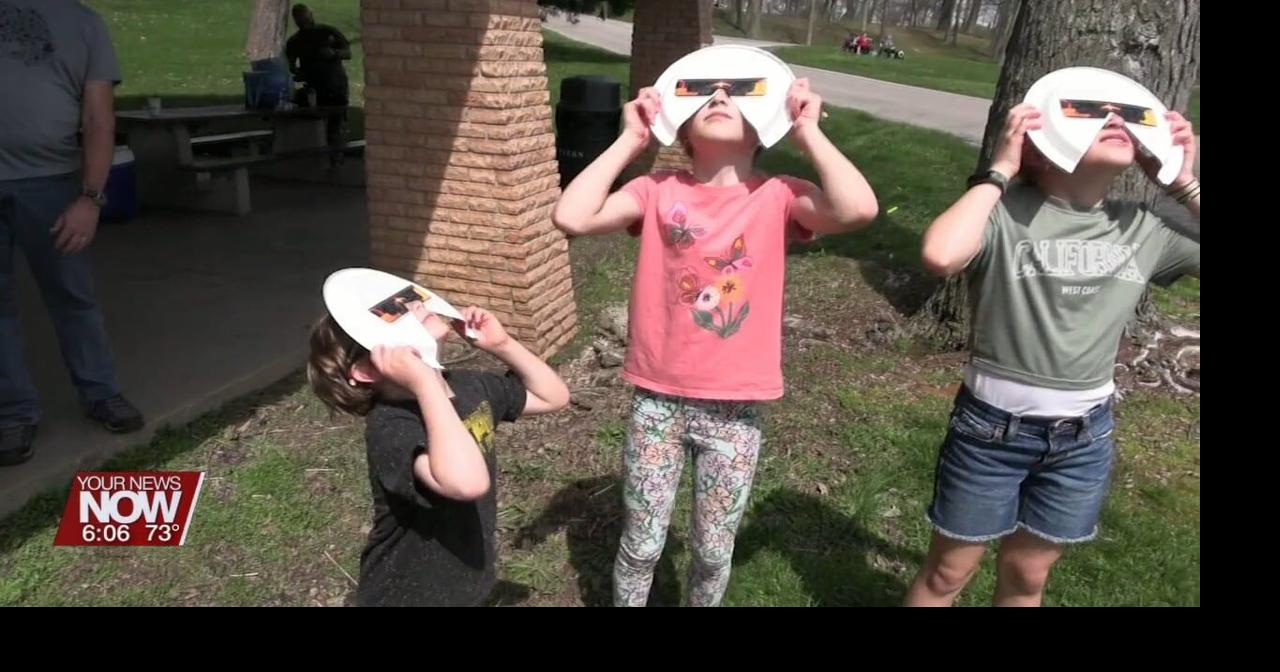 Families enjoy beautiful weather at Faurot Park as they take in solar ...