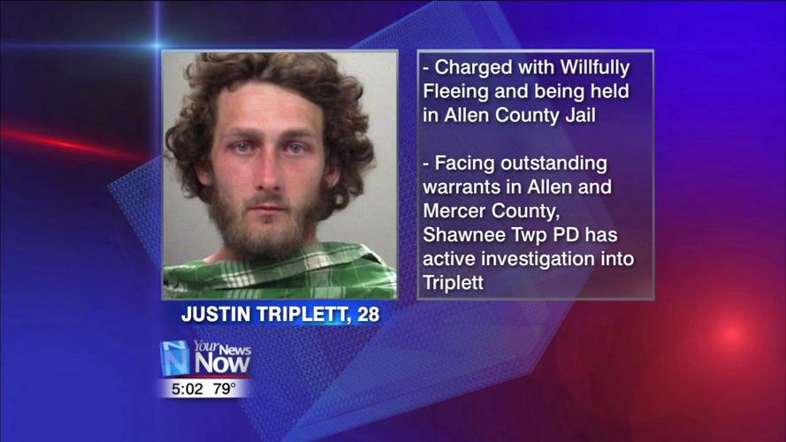 Triplett charged with willfully fleeing after Thursday's police chase ...