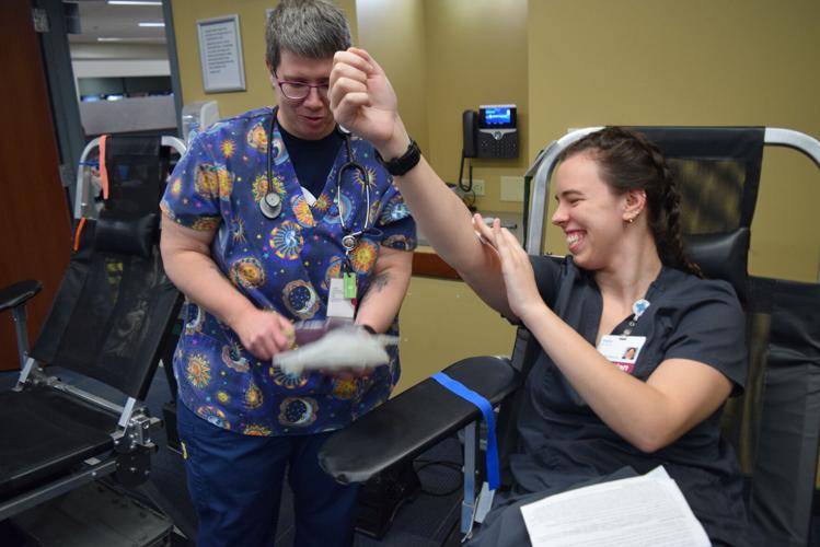 St. Rita’s donors ‘fill the gaps’ with donor month blood drive | News ...