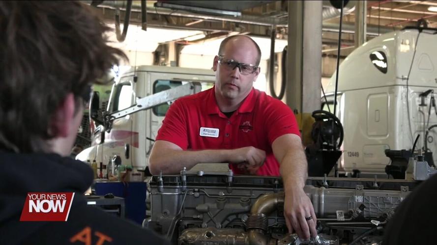 Stoops Freightliner holds an open house for career tech students | News ...