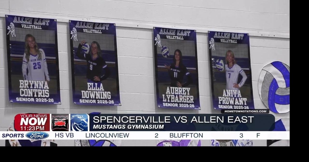 Allen East tops Spencerville 3-1 on senior night in NWC volleyball ...