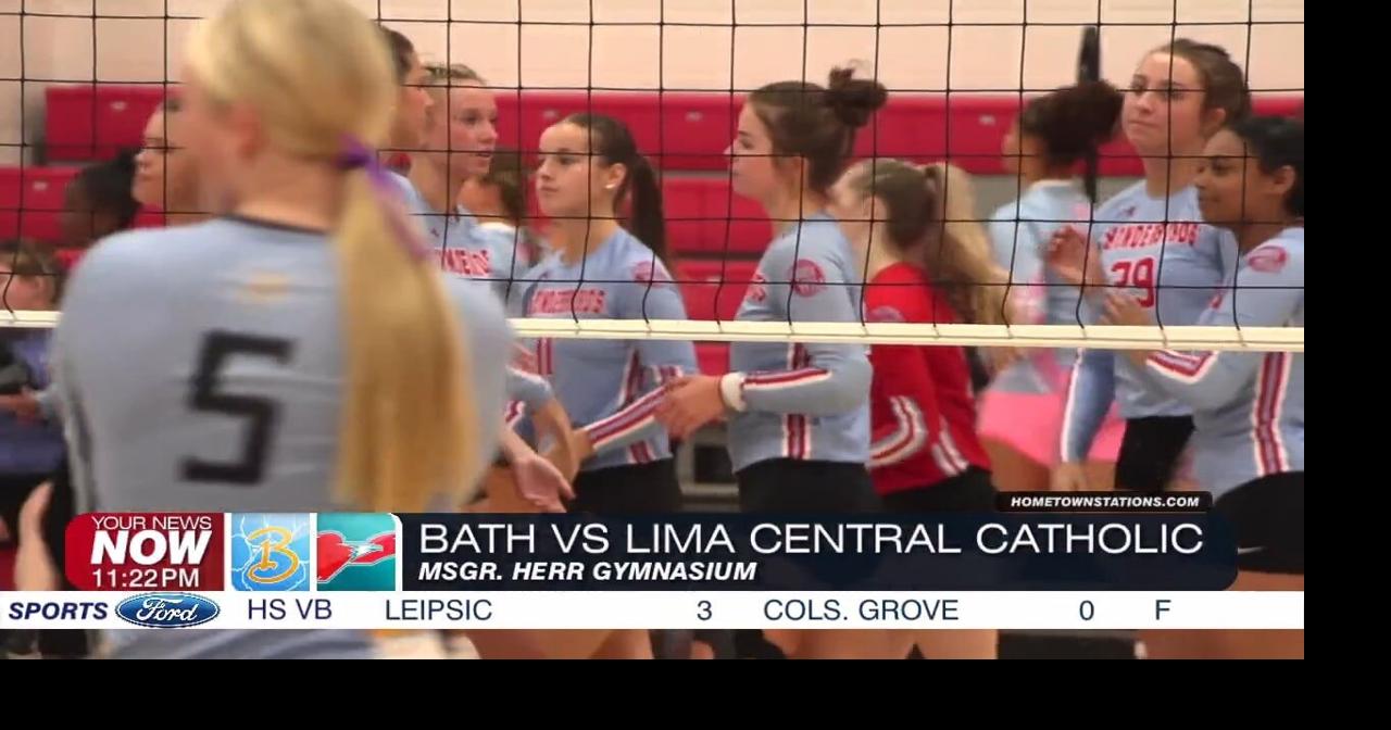 Lima Central Catholic sweeps Bath in all-Lima volleyball matchup ...