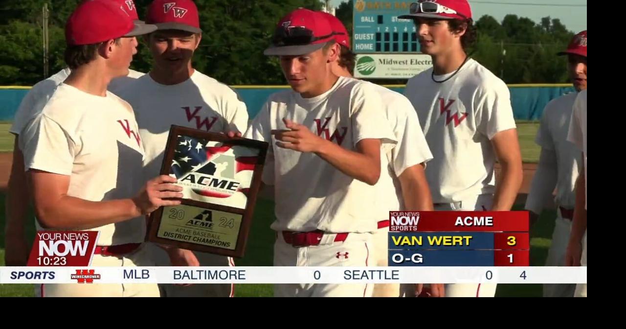 ACME Baseball: Van Wert Punches Ticket to ACME State Tournament With 3 ...