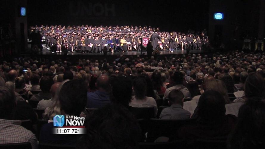 UNOH splits graduation ceremony for first time | News from WLIO ...