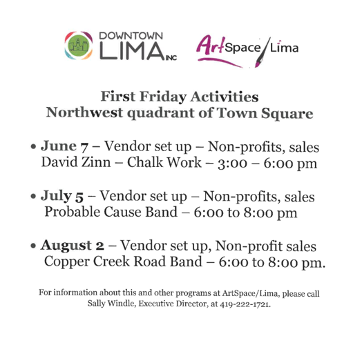 Entertainment lineup revealed for downtown Lima's "First Fridays ...