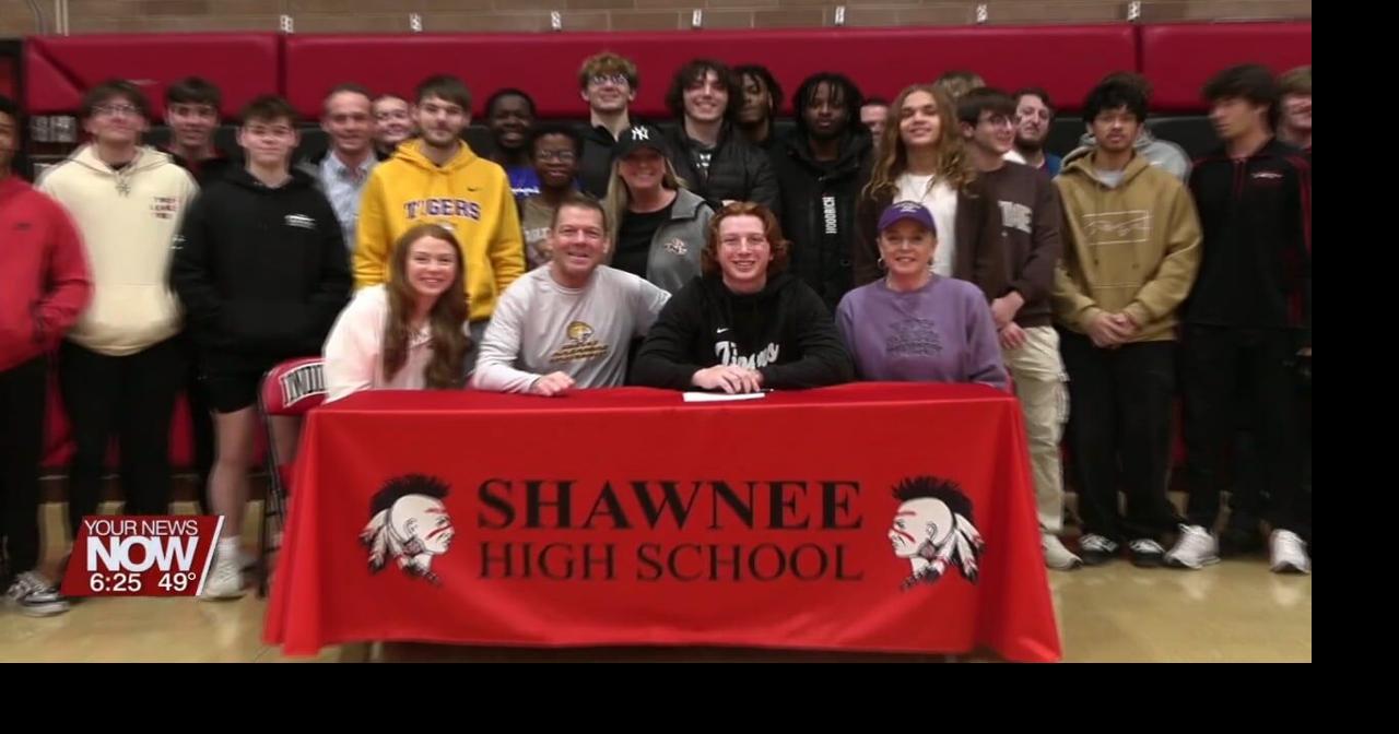 Shawnee's Gabe Burke Signs with Olivet Nazarene Tennis; Classmate ...