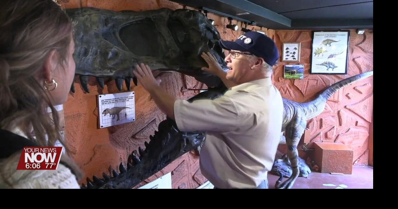 Kids get to check out fossils and learn about some dinosaurs in Allen ...