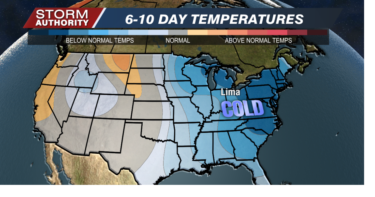 Brief warm-up gives way to a cold pattern that locks in | Meteorology ...
