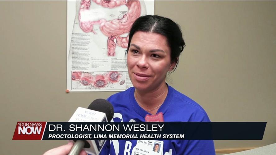 Lima Memorial goes blue in honor of Colorectal Cancer Awareness Month ...