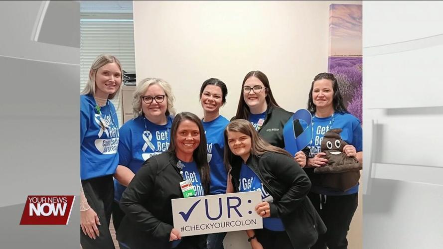 Lima Memorial goes blue in honor of Colorectal Cancer Awareness Month ...