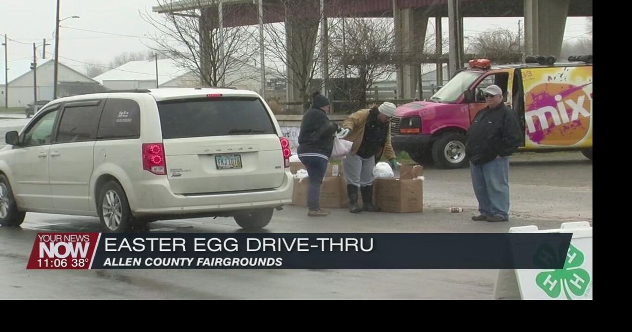 Drive-Thru Easter Egg giveaway brings out hundreds of kids | News ...