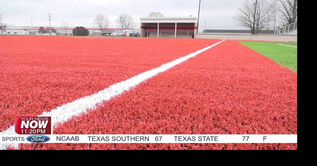 Columbus Grove unveils new turf infields at baseball and softball ...